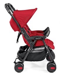 Passeggino Classico - Peg Perego Aria Shopper Twin - Rosso - Mamma Happy
